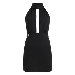 Minikleid Philipp Plein "Fatale", Damen, Gr. M, US-Gr&ouml;&szlig;en, 02, schwarz, Obermaterial: 70% Viskose, 22% Polyester, 8% Elasthan, Kleider Minikleid