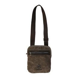 Umh&auml;ngetasche Lerros "COLUMBUS Crossbody Bag", Herren, granite, Materialmix, Taschen Umh&auml;ngetasche