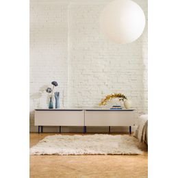 Lowboard Tom Tailor HOME, light taupe, B:110cm H:59cm T:42cm, Holzwerkstoff, Melamin, Spanplatte, Sideboards, Lowboard, Lowboard mit Breite 110 cm, viel Stauraum mit besonderem Farbkick