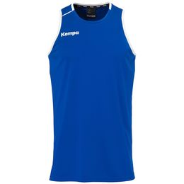 Sporttop Kempa "TankTop PLAYER Kids", M&auml;dchen, Gr. 116, blau (royal, wei&szlig;), Obermaterial: 100% Polyester PES., Tops Sporttop
