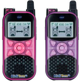 Walkie Talkie Vtech "KidiTalkie Explorer", rosa (pink), Funkger&auml;te, KinderB:7cm H:2,4cm L:16cm, Kunststoff, mit Taschenlampe, B:7cm H:2,4cm L:16cm