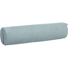 Nackenkissen Paidi "Cord in verschiedenen Ausf&uuml;hrungen, Polyester, 85/115x20 cm", dusty blau, L:85cm &Oslash;:20cm, Polyester, Funktionskissen, Aufsteckkissen, abnehmbarer und waschbarer Bezug, R&uuml;ckenkissen
