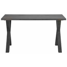 M&auml;usbacher Schreibtisch M&Auml;USBACHER "Mio", grau (graphit), B:140cm H:75cm T:70cm, Tische, Schreibtisch