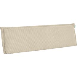 R&uuml;ckenkissen Paidi "Cord in verschiedenen Ausf&uuml;hrungen, Relaxkissen, 90/120/140 cm Breite", beige (vanilla ice), B:10cm H:40cm L:141cm, Polyester, Funktionskissen, R&uuml;ckenlehne f&uuml;r Bett und Sofa, abnehmbarer und waschbarer Bezug