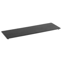 Servierplatte APS "GN 2/4 Naturschieferplatte", schwarz, B:16,2cm H:1cm L:53cm, Schiefer, Servierplatten, Servierplatte, 53 x 16,2 cm