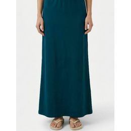 Midirock ITS MAY "ITS MAY Skirt Capri", Damen, Gr. onesize, navy, Obermaterial: 50% Leinen, 50% Baumwolle, R&ouml;cke