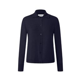 Strickjacke Maerz Muenchen "Maerz Muenchen 215600 Strickjacke Damen Bekleidung", Damen, Gr. 40, blau, 100% Wolle (Merino), Strickjacken Strickjacke