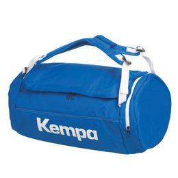 Sporttasche Kempa "Sporttasche K-LINE TASCHE (40L)", Herren, Gr. S, blau (royal, wei&szlig;), Obermaterial: 100% Polyester PES., Taschen Sporttasche