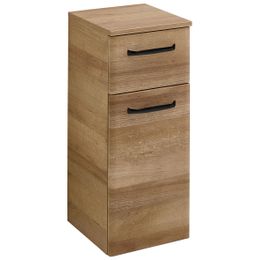 Unterschrank SAPHIR "Quickset 318, mit 1 T&uuml;r, 1 Auszug, 30cm breit", riviera eiche quer nachbildung, B:30cm H:72cm T:33cm, Holzwerkstoff, Schr&auml;nke, Unterschrank