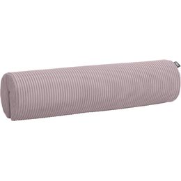 Nackenkissen Paidi "Cord in verschiedenen Ausf&uuml;hrungen, Polyester, 85/115x20 cm", misty rose, L:85cm &Oslash;:20cm, Polyester, Funktionskissen, Aufsteckkissen, abnehmbarer und waschbarer Bezug, R&uuml;ckenkissen