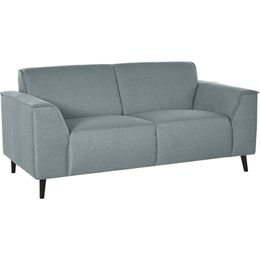 2-Sitzer DOMO collection "Amora moderne Formensprache, tolle Verarbeitungsdetails, komfortabel", gr&uuml;n (mint), B:178cm H:81cm T:90cm, Sofas, mit Federkern, Fu&szlig;h&ouml;he passend f&uuml;r g&auml;ngige Saugroboter