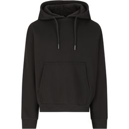 Sweatshirt NOU "Regent jr. V2", M&auml;dchen, Gr. 128, schwarz, 60% Baumwolle, 40% Polyester, unifarben, ohne Ausschnitt, Sweatshirts Sweatshirt, mit atmungsaktiver Eigenschaft