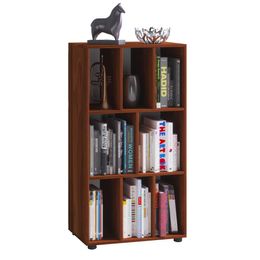 Kommode Vcm "Holz Schallplatte LP Sideboard Regal Woltino", braun (kern, nussbaum), B:60cm T:40cm, Sideboards, Kommode