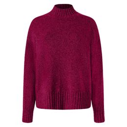 Strickpullover Maerz Muenchen "Maerz Muenchen 310500 Strickpullover Damen Bekleidung", Damen, Gr. 42, bordeaux, 100% Schurwolle, Pullover Strickpullover