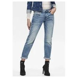 G-Star Raw Boyfriend-Jeans G-STAR "Kate Boyfriend", Damen, Gr. 33, L&auml;nge 30, blau (light indigo aged (light blau)), Denim/Jeans, Obermaterial: 99% Baumwolle, 1% Elasthan, straight fit normal, Jeans, mit authentischen Used Effekten