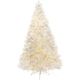 K&uuml;nstlicher Weihnachtsbaum CREATIV LIGHT "Weihnachtsdeko, k&uuml;nstlicher Christbaum, Tannenbaum", wei&szlig;, H:180cm, Kunststoff, Weihnachtsb&auml;ume, Kunstweihnachtsb&auml;ume