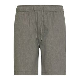 Shorts Casual Friday "Shorts CFTorp Linen Mix", Herren, Gr. XXL, N-Gr, braun (beetle), Obermaterial: 35% Polyester PES. 22% Baumwolle CO. 22% Leinen LI. 19% Viskose CV. 2% Elasthan EL., Hosen Shorts