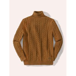 Walbusch Aran-Zopfpullover