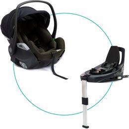 Autokindersitz fillikid "NOA, inkl. Basisstation", Baby, forest gr&uuml;n, Polyester, Kindersitze, Gr. 0, 360