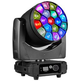 LIGHT4ME GALAXY MKII Moving Head LED Wash - 19x15W LED RGBW