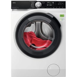 AEG Waschmaschine "LR9WW80400", Energieeffizienz: A (A-G), wei&szlig;, B:59,7cm H:84,7cm T:63,6cm, Waschmaschinen, SoftWater: Sch&uuml;tzt Farbe und Form durch enth&auml;rtetes Wasser bei 30C