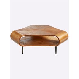 Couchtisch, braun, B:110cm H:40cm T:100cm, Tische, Couchtisch