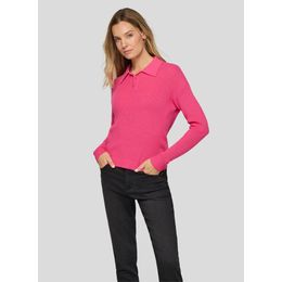 Strickpullover Rabe "Pullover", Damen, Gr. 44, pink, 50%Polyester, 30%Viskose, 20%Polyamid, unifarben, gerade, gerader Abschluss, Pullover Strickpullover