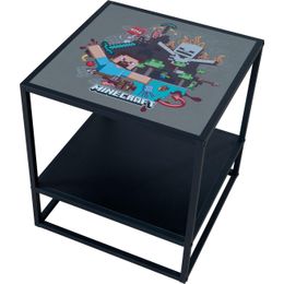 Nachttisch Phoenix, wei&szlig;, neutral, B:45cm H:45cm T:48cm, Tische, Nachttisch, mit Ablage