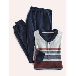 Walbusch Frottee-Schlafanzug Winterwarm