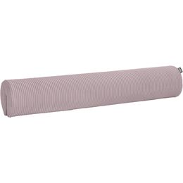 Nackenkissen Paidi "Cord in verschiedenen Ausf&uuml;hrungen, Polyester, 85/115x20 cm", misty rose, L:115cm &Oslash;:20cm, Polyester, Funktionskissen, Aufsteckkissen, abnehmbarer und waschbarer Bezug, R&uuml;ckenkissen