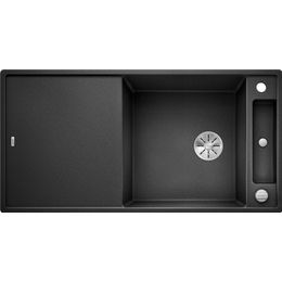 Granitsp&uuml;le Blanco "AXIA III XL 6 S", anthrazit, B:100cm, Verbundwerkstoff, K&uuml;chensp&uuml;len, aus SILGRANIT, inkl. Glasschneidebrett