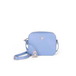 Schultertasche U.S. Polo Assn. "JONES CROSSBODY BAG Damen", Damen, Gr. B/H/T: 6cm x 16cm onesize, sky, Polyurethan, Taschen Schultertasche, Schultertasche Damen, kleine Handtasche, Fashion, Lifestyle, Sale
