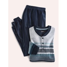 Walbusch Frottee-Schlafanzug Winterwarm