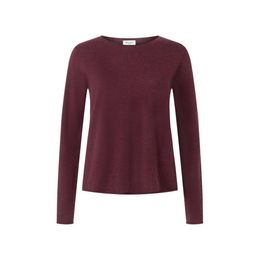 Strickpullover Maerz Muenchen "Maerz Muenchen 375200 Strickpullover Damen Bekleidung", Damen, Gr. 42, rot, 100% Wolle, Rundhals, Pullover Strickpullover