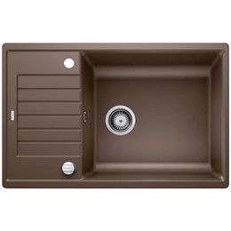 Granitsp&uuml;le Blanco "ZIA XL 6 S Compact", braun (cafe), B:50cm H:19cm T:78cm, Verbundwerkstoff, K&uuml;chensp&uuml;len, erh&auml;ltlich in mehreren Farben
