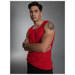 Unterhemd TRIGEMA "TRIGEMA Tr&auml;gershirt aus 100% Baumwolle", Herren, Gr. L, 1 Stk., Normalgr&ouml;&szlig;en, braun (kirsch), 100% Baumwolle, Unterhemden Unterhemd