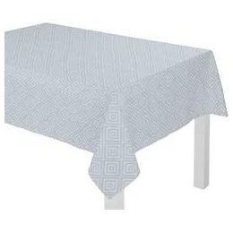 Tischdecke WIRTH "Telfort" Gr. 3, blau, B:160cm L:130cm, Baumwolle, Polyester, Tischdecken, Tischdecke