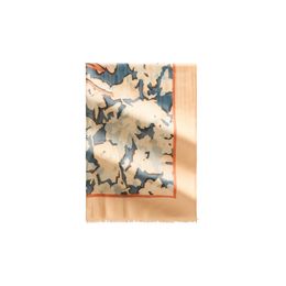 Marc O'Polo Schal MARC O'POLO "mit TENCEL&trade; Lyocell", Damen, medium blau, Obermaterial: 58% Modal, 42% Baumwolle, bedruckt, Modet&uuml;cher Schal