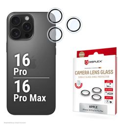 Displex Kameraschutzglas "Camera Lens Glass Single Glass Ring Protector", transparent, B:9cm H:1,2cm T:13,5mm, Displayfolien, Objektivschutz, Kameraschutz, kratz- & sto&szlig;fest