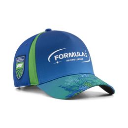 Flex Cap Puma "F1 Brasilien Special Baseball-Cap Erwachsene", Gr. onesize, festival blau, Futter: 100% Polyester, unifarben, Caps