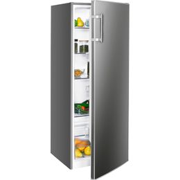 Hanseatic K&uuml;hlschrank, Energieeffizienz: E (A-G), silber (edelstahl optik), B:54,4cm H:142,6cm T:55,6cm, K&uuml;hlschr&auml;nke, inkl. 3 Jahre Herstellergarantie