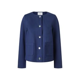 Strickjacke Maerz Muenchen "Maerz Muenchen 179100 Strickjacke Damen Bekleidung", Damen, Gr. 36, blau, 62% Viskose, 33% Polyamid, 5% Spandex, Strickjacken Strickjacke
