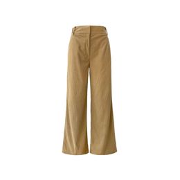 Chinohose LIBERT&Eacute; ESSENTIEL "Libert&eacute; Essentiel Trouser CORDUROY", Damen, Gr. XL, Normalgr&ouml;&szlig;en, sand, Obermaterial: 100% Polyester, Hosen Chinohose