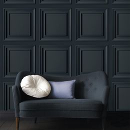 Vliestapete Sublime "PANEL", blau, B:0,52m L:10m, Vlies, Tapeten, Design Tapeten