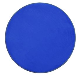 Kinderteppich "SITZKREIS", blau, H:5mm &Oslash;:133cm, Polyamid, PRIMAFLOR-IDEEN IN TEXTIL, Teppiche, Kinderteppich, Spielteppich ideal im Kinderzimmer