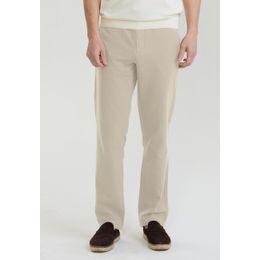 Leinenhose FELIX HARDY "Leinenhose", Herren, Gr. 32, Normalgr&ouml;&szlig;en, stein, 70% Baumwolle, 30% Leinen, Hosen