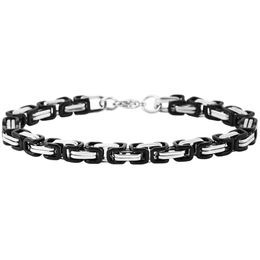Adelia&acute;s Armband ADELIA&acute;S "Herren Armband aus Edelstahl 19 cm", schwarz, Armb&auml;nder, Herren, 19cm, Edelstahl, Armband, Sch&ouml;ne Geschenkidee zum Geburtstag