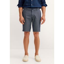 Bermudas Bugatti, Herren, Gr. 54, Normalgr&ouml;&szlig;en, 390, marine, 98% Baumwolle, 2% Elasthan, unifarben, normal, Hosen Bermudas, Modern Fit aus Baumwoll-Elasthan-Mix