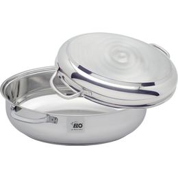 Br&auml;ter ELO Basic "Imperion", silberfarben, B:30,3cm H:20,8cm L:43,5cm &Oslash;:38cm, T&ouml;pfe, Eingearbeitete Volumenskala