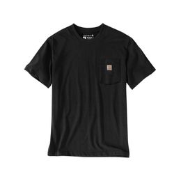 T-Shirt Carhartt "3D Logo", Herren, Gr. L, schwarz, Obermaterial: 100% Baumwolle CO., Shirts T-Shirt